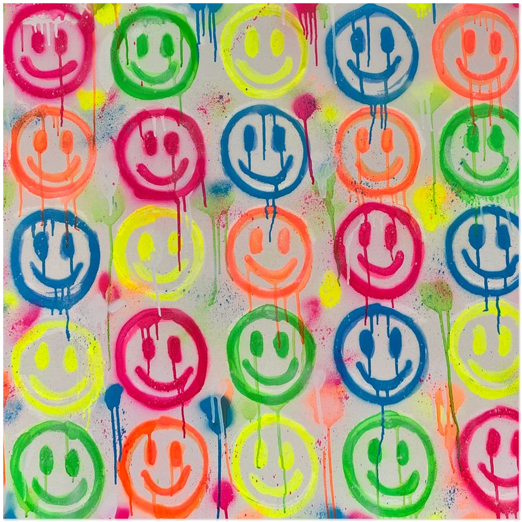 Neon Smiles Acrylic – JessieRubinStudio