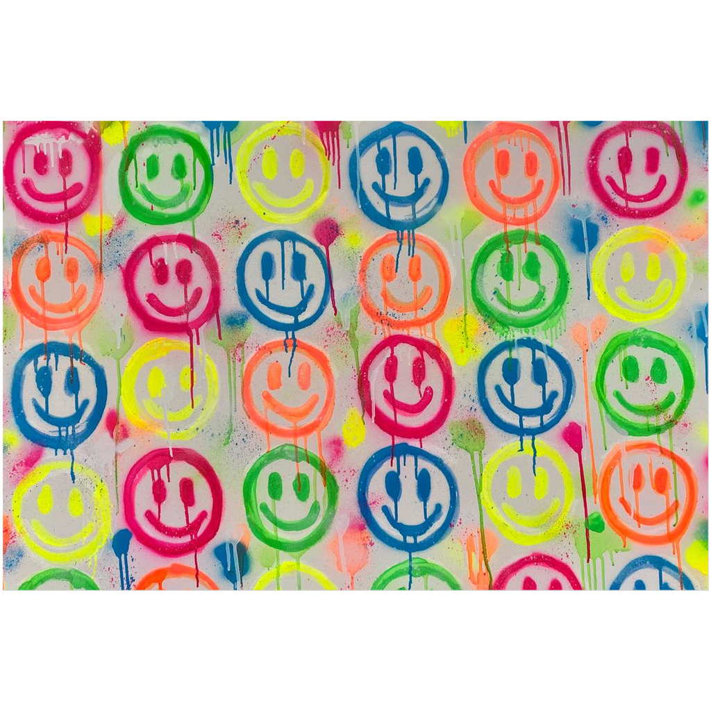 Neon Smiles Acrylic – JessieRubinStudio